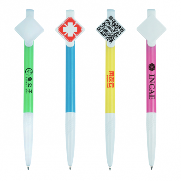 QR code BALLPOINT PEN Retractable Advertising pen (Customized logo)